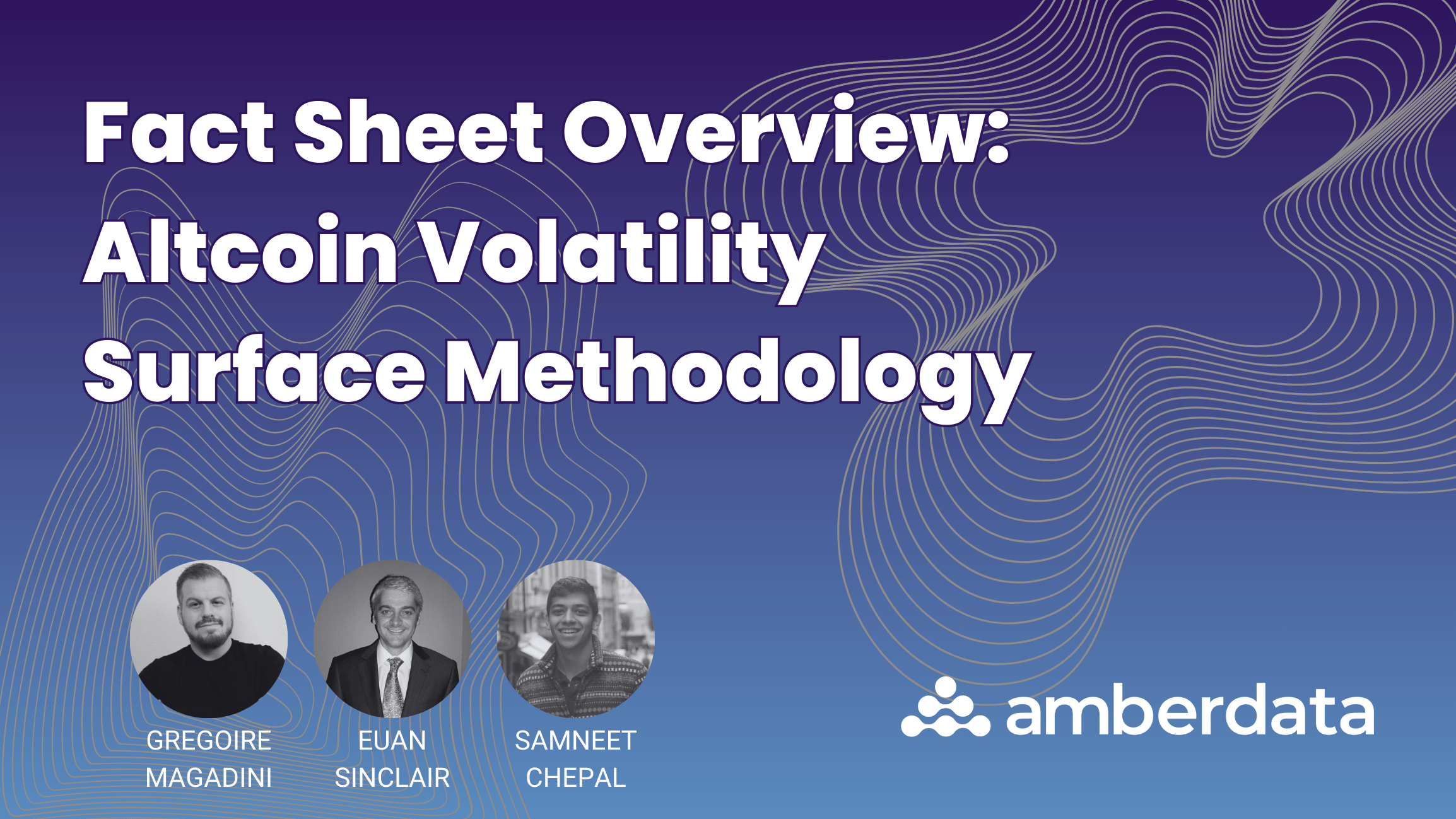 Fact Sheet Overview: Altcoin Volatility Surface Methodology